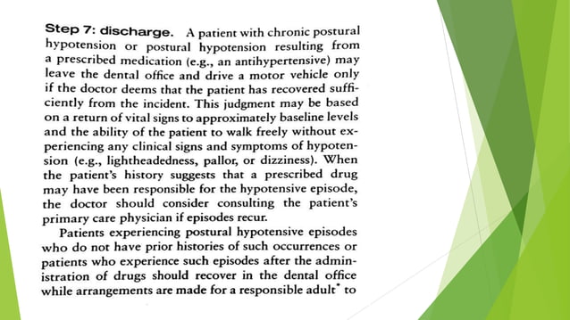hypotension and hypertention emergencies in the dental office | PPTX ...