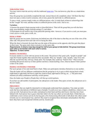 Ultimate ice breakers 1 | PDF