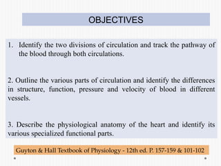 Lecture: Introduction of cardiovascular system | PPT