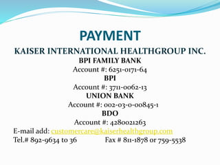 Ultimate kaiser health builder | PPTX