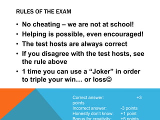 Ultimate language test | PPTX