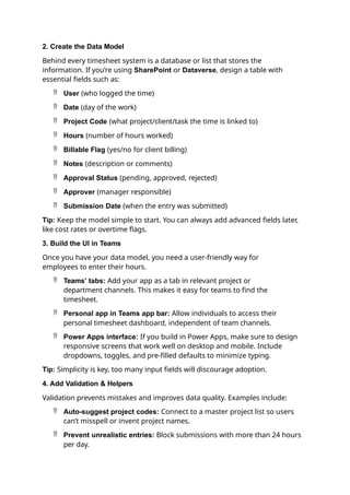 Ultimate Microsoft Teams Timesheet Guide for Efficient Work - Apps 365 ...