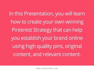 Pinterest Ultimate Strategy Guide | PDF