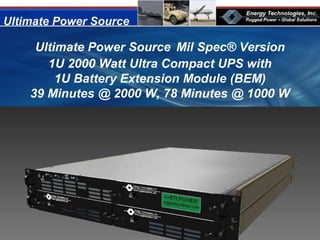 Ultimate Power Source | PPT