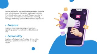 5 Best Tips To Create Engaging Captions For Social Media | PDF