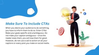 5 Best Tips To Create Engaging Captions For Social Media | PDF