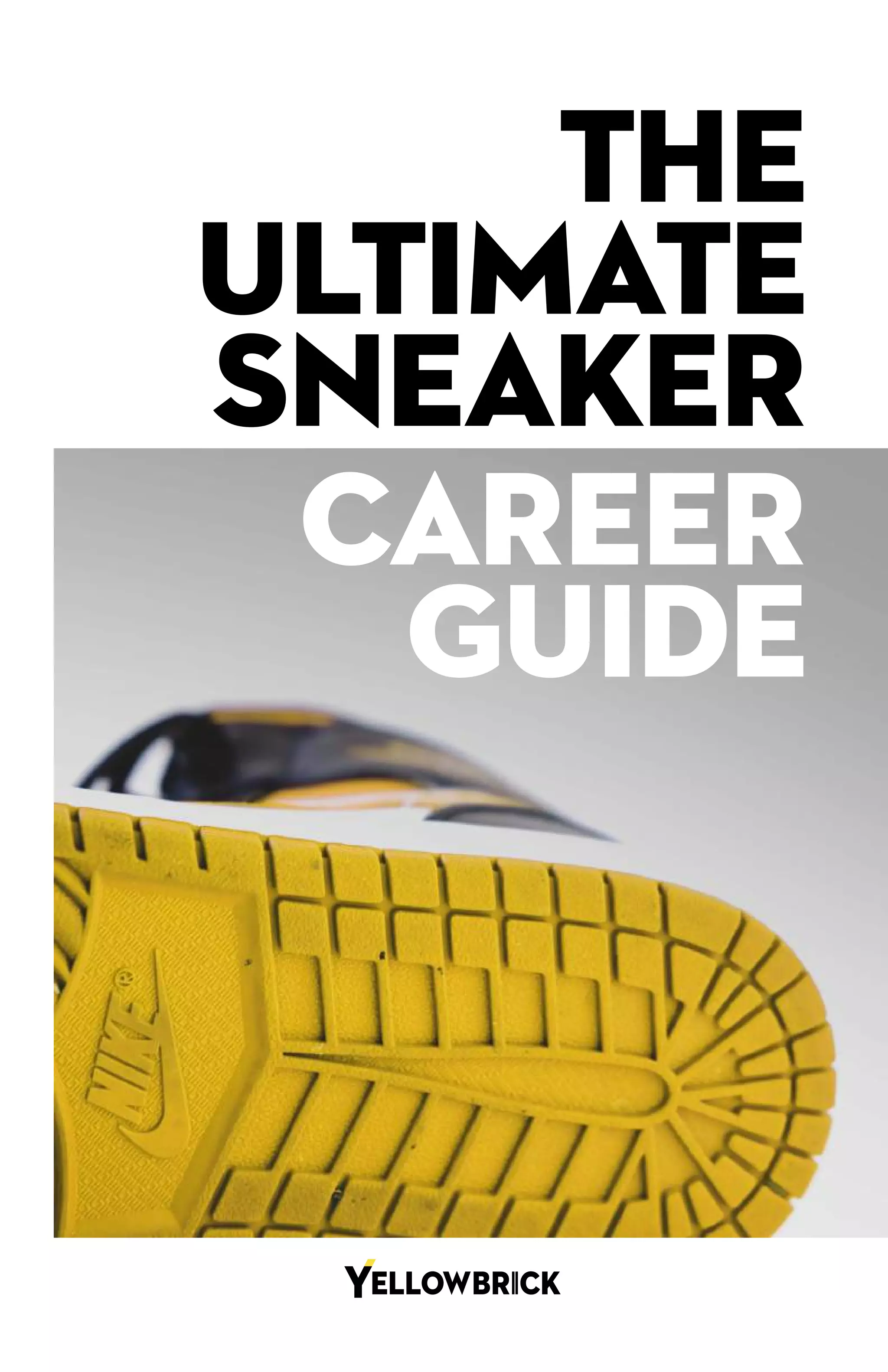 The Ultimate Sneaker Career Guide: Discover your skills and interests to help you determine and ...