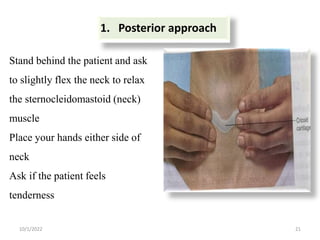 ultimate to upload updated on 14september 2022 Thyroid examination.pptx
