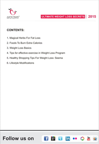 Weight Loss secrets | PDF