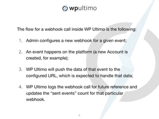 Integrating WP Ultimo with Zapier using Webhooks | PDF