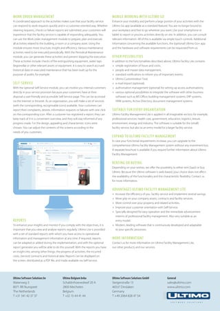 Ultimo facility management lite | PDF | Smartphones | Consumer Electronics