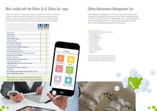 Ultimo maintenance management | PDF