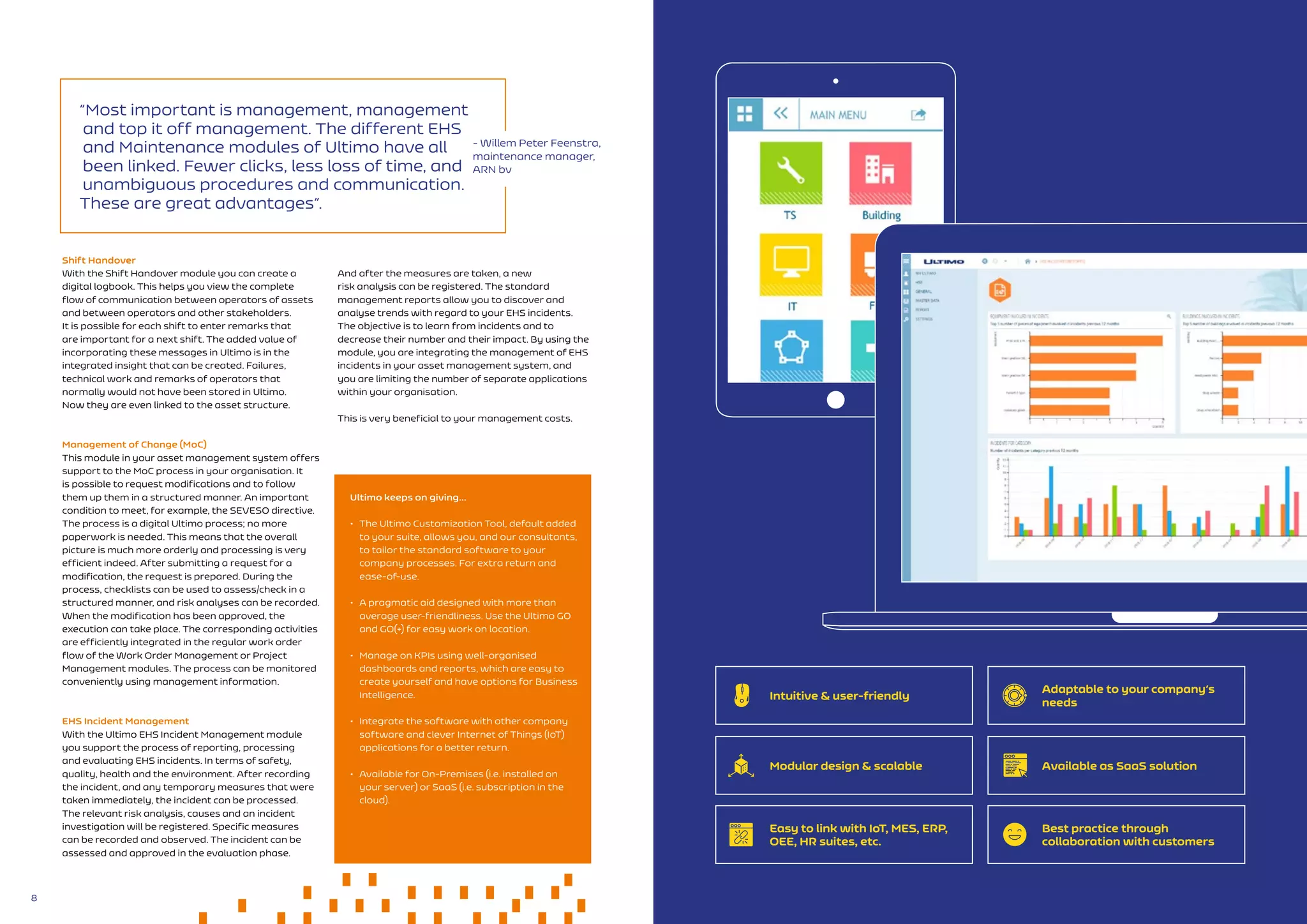 Ultimo safety management brochure | PDF