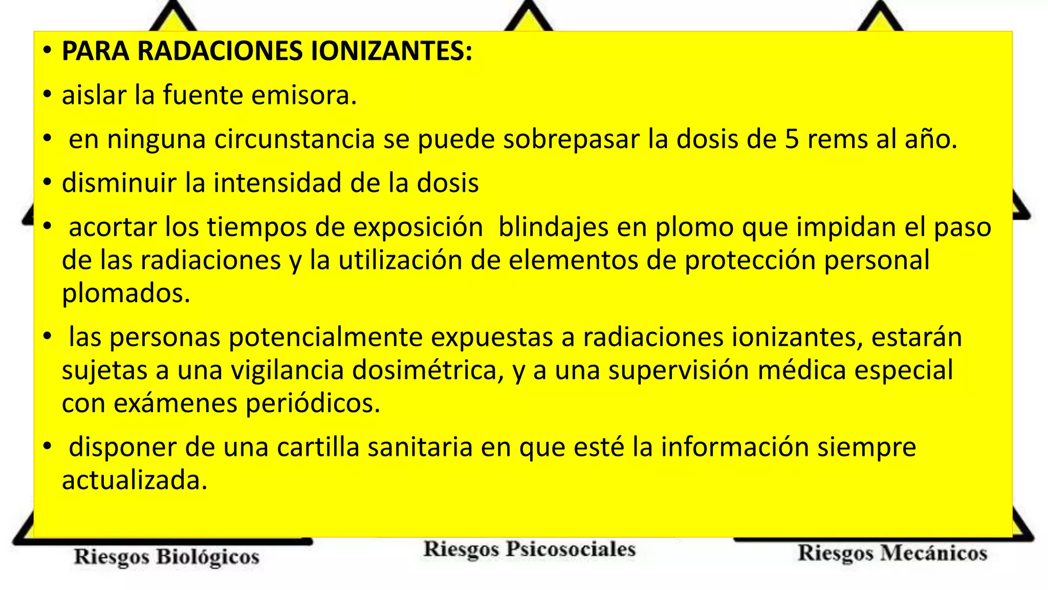 RIESGOS Y PELIGROS Y SU VALORACION Y SALUD OCUPACIONAL SEGUN LA GUIA ...
