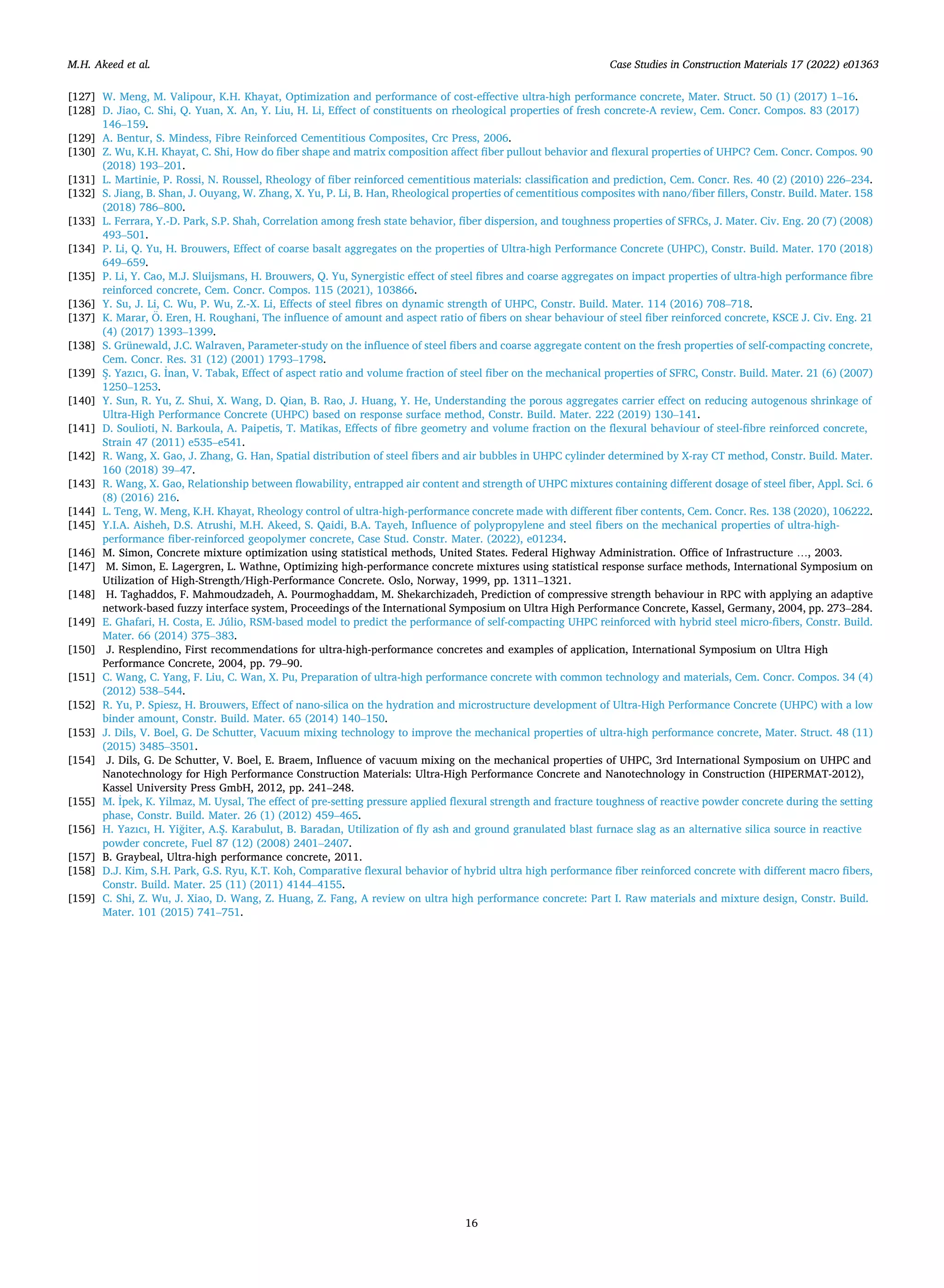 Ultra-high-performance fiber-reinforced concrete. Part V Mixture design, preparation, mixing ...