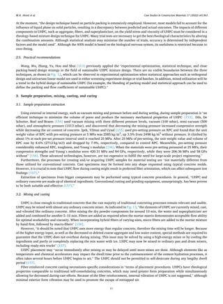 Ultra-high-performance fiber-reinforced concrete. Part V Mixture design, preparation, mixing ...