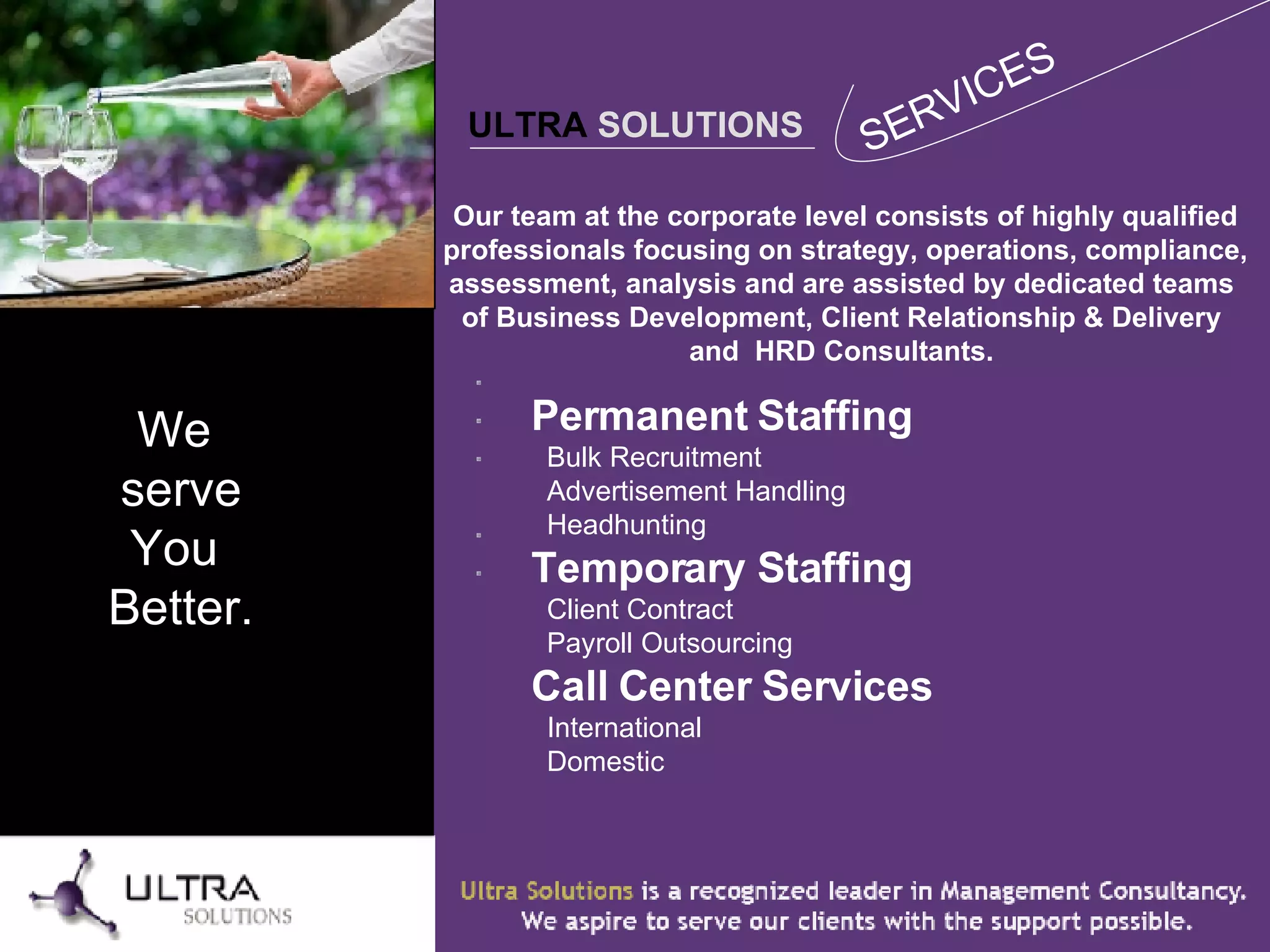 Ultra Solutions | PPT
