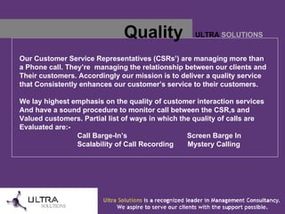 Ultra Solutions | PPS