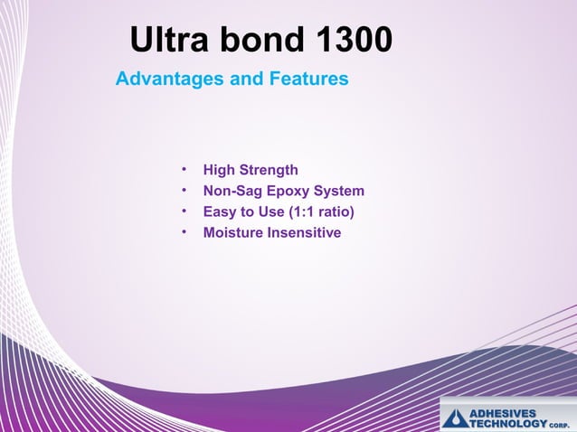 Ultrabond 1300 | PPT