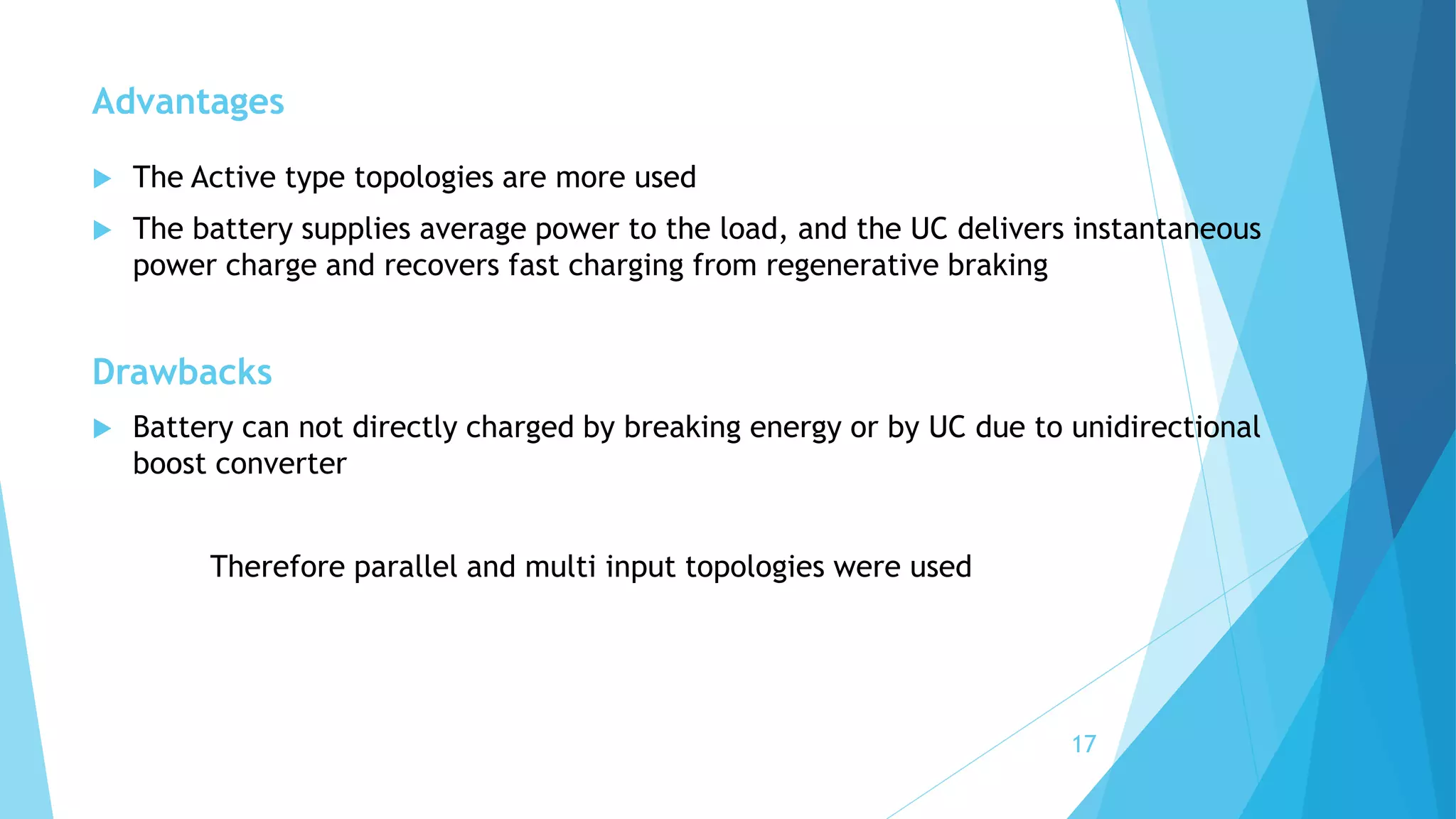 Ultracapacitor based energy storage system for hybrid and electric ...