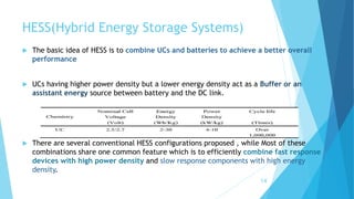 Ultracapacitor based energy storage system for hybrid and electric ...