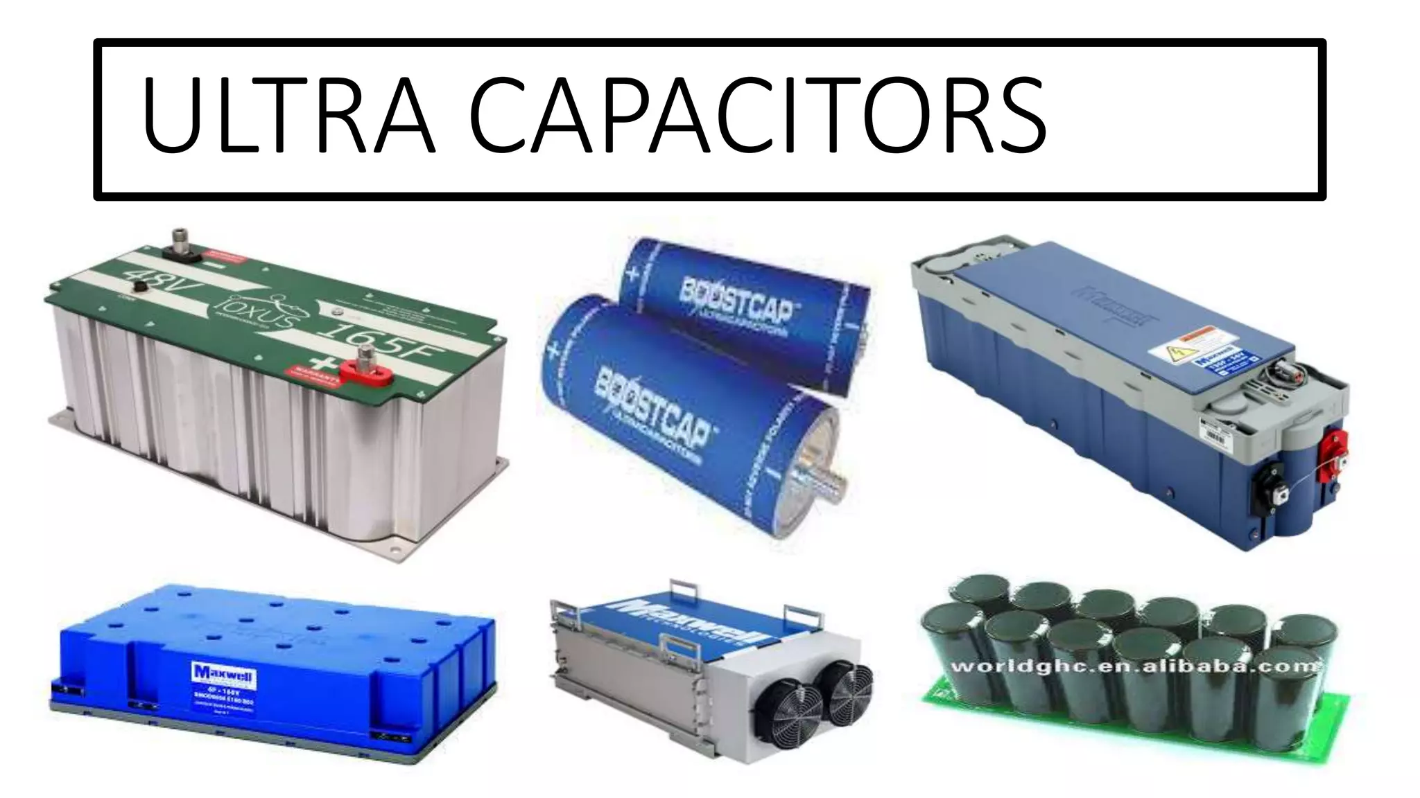Ultra capacitors | PPTX | Chemistry | Science