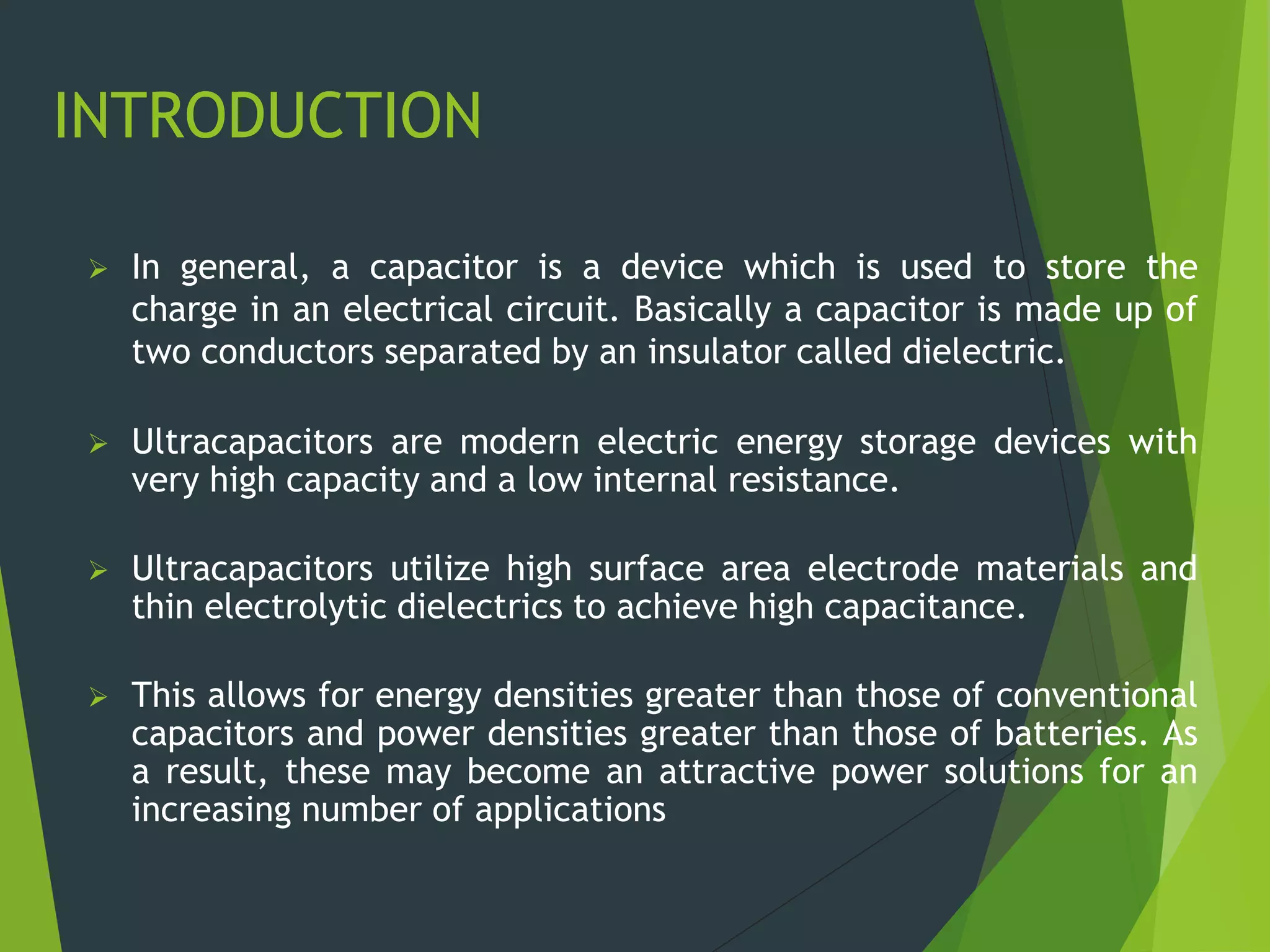 Ultracapacitors | PPT