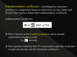 Ultracentrifugation | PPTX