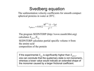 Ultracentrifugation Pervushin | PPT