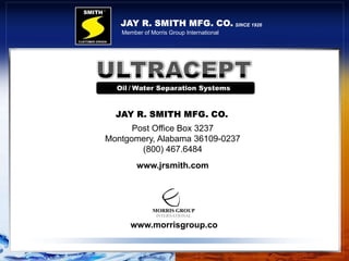 Ultracept Presentation by Jay R. Smith Mfg. Co. | PPT