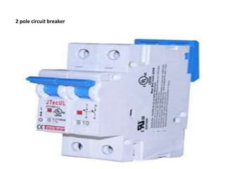 ELECTRONIC CIRCUIT BREAKER | PPTX