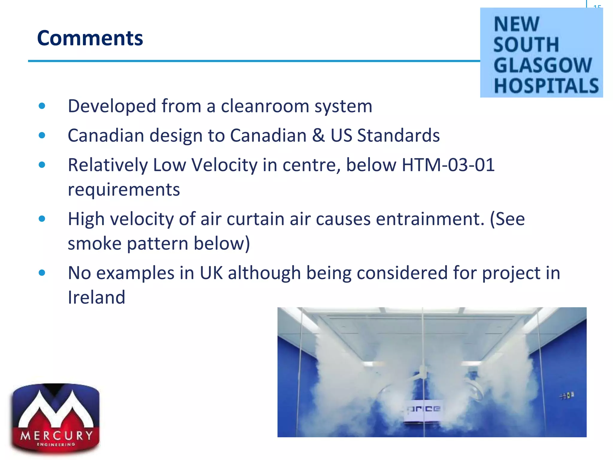 Ultra Clean Ventilation for Operating Theatres | PPT