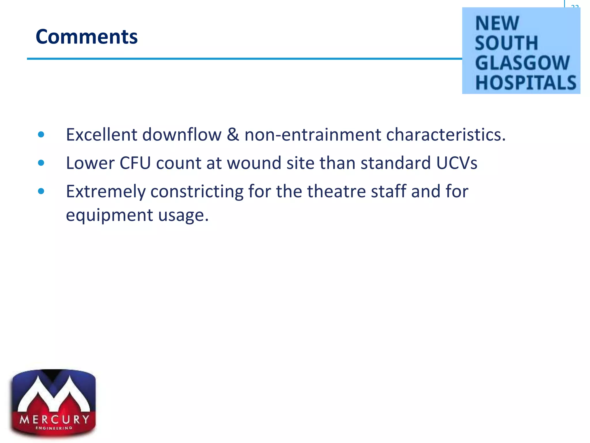 Ultra Clean Ventilation for Operating Theatres | PPT