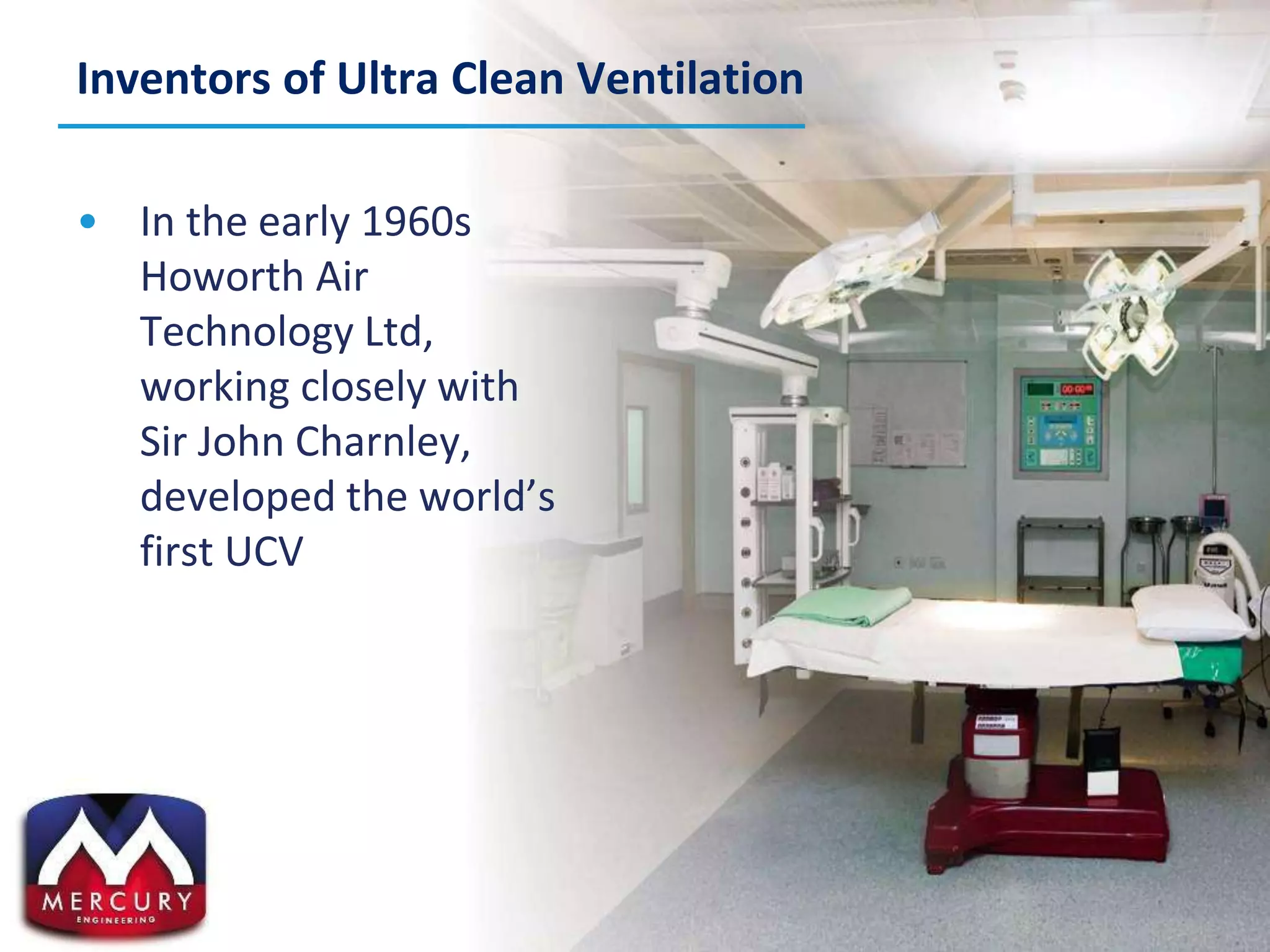 Ultra Clean Ventilation for Operating Theatres | PPT