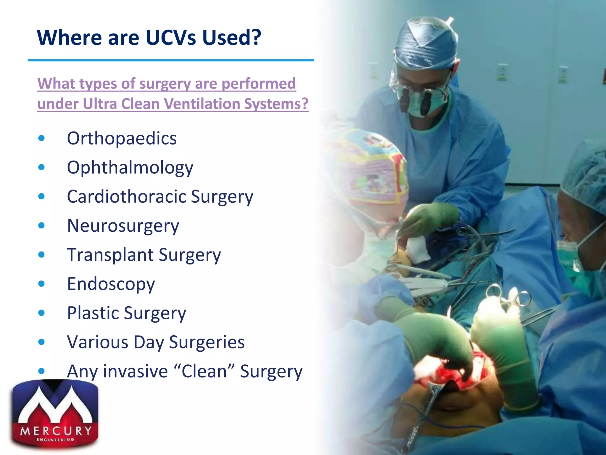 Ultra Clean Ventilation for Operating Theatres | PPT