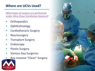 Ultra Clean Ventilation for Operating Theatres | PPT