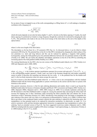 Ultracold atoms in superlattices as quantum simulators for a spin ...