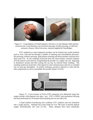 Ultraconductive copper wire - Overview of worldwide research and development - DEC 2013 | PDF