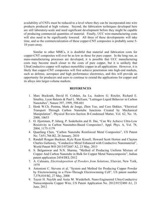 Ultraconductive copper wire - Overview of worldwide research and ...