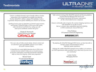 Ultra Dns Overview Presentation | PPT