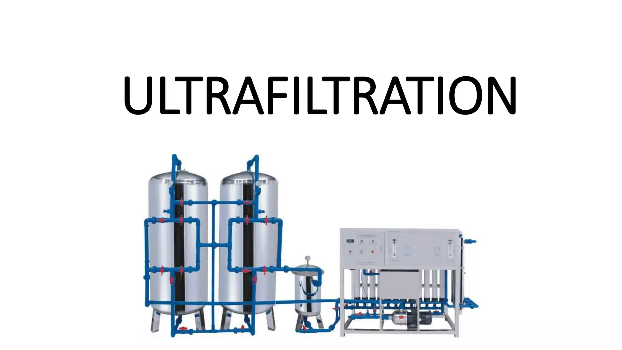 Ultrafiltration | PPTX