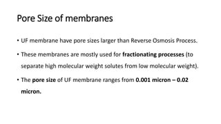 Ultrafiltration | PPTX