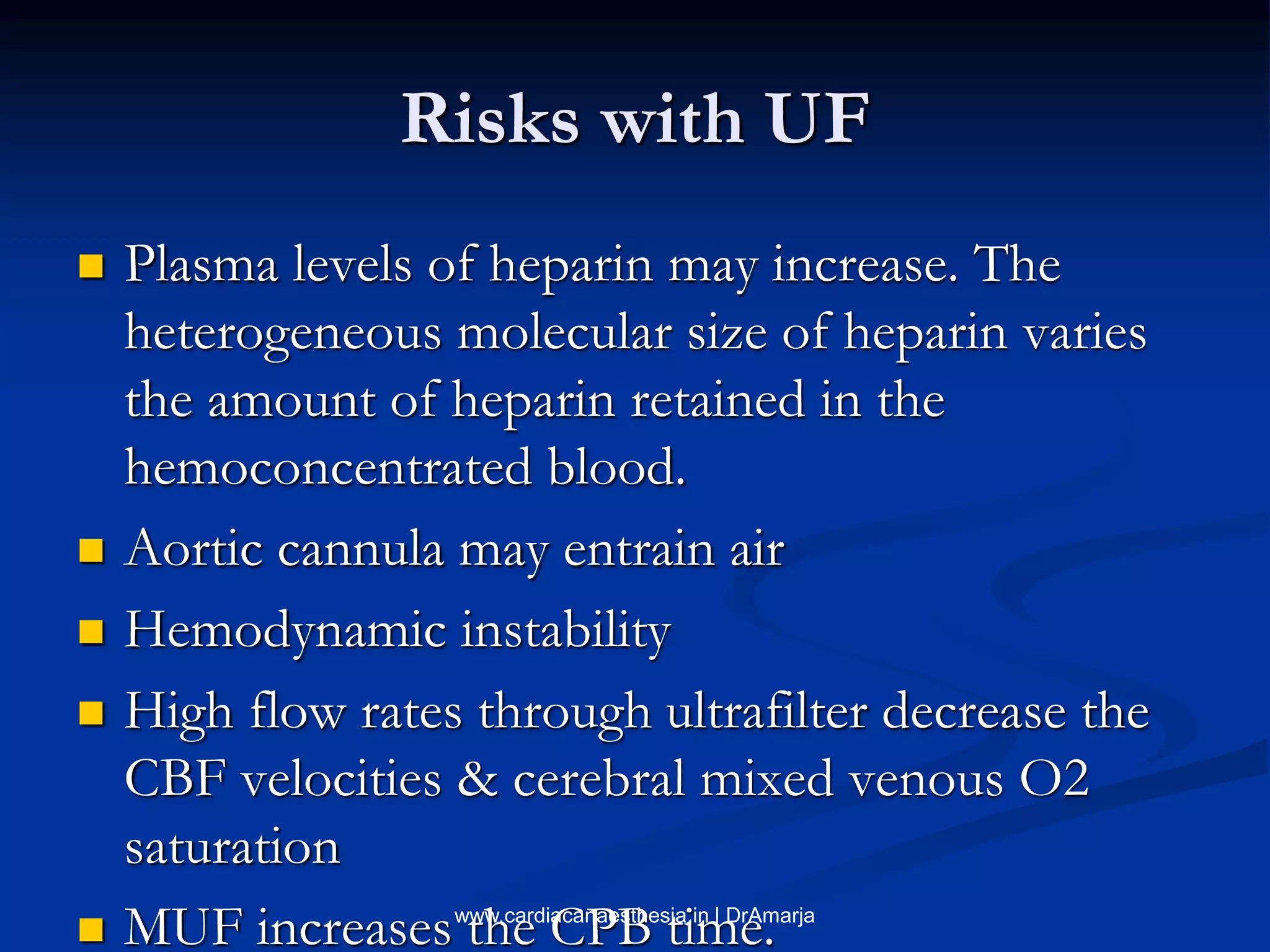 Ultrafiltration during cardiopulmonary_bypass | PPSX