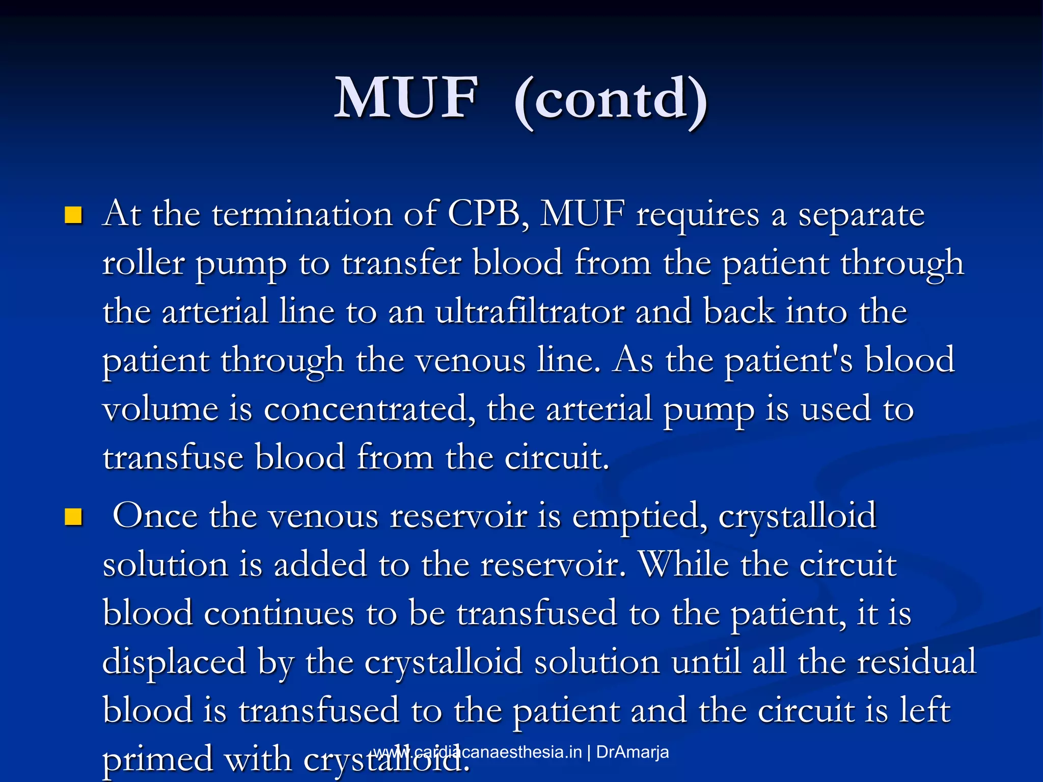 Ultrafiltration during cardiopulmonary_bypass | PPSX