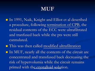 Ultrafiltration during cardiopulmonary_bypass | PPSX
