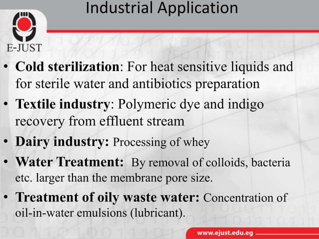 Ultrafiltration hamdiya orleans boham | PPT