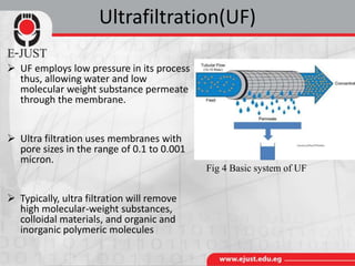 Ultrafiltration hamdiya orleans boham | PPT