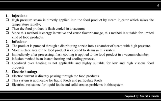Ultra High Temperature Processing of Food Products | PDF
