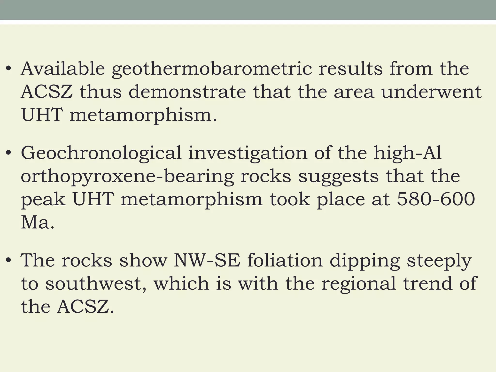 Ultra high temperature metamorphism | PPTX