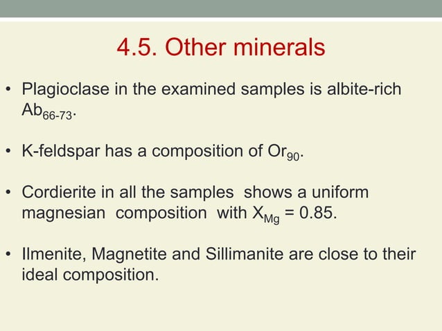 Ultra high temperature metamorphism | PPTX | Geology | Science